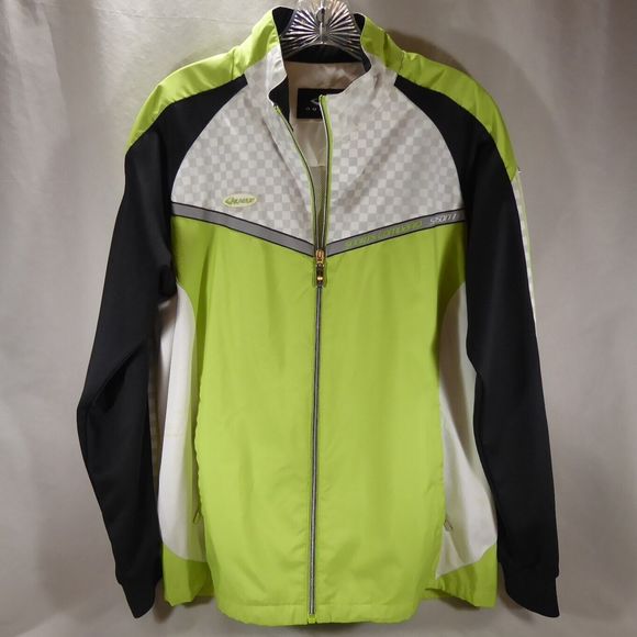 nyxeye | Jackets & Coats | Vtg 9s Nyxeye Sports Companio Lime Green ...